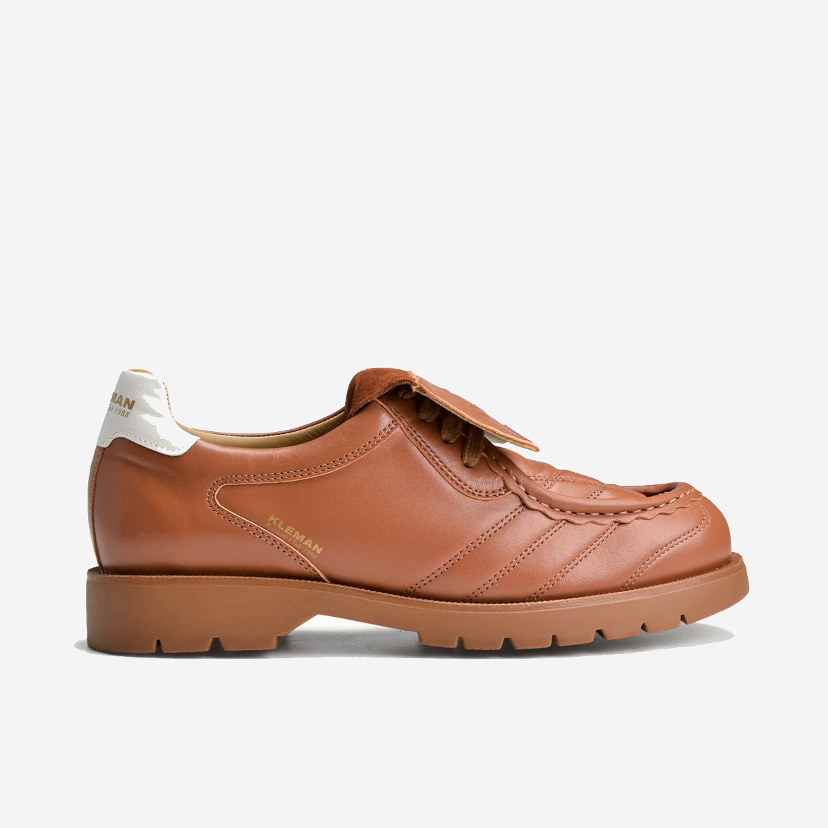 KLEMAN - Padror FC Leather Football Boots Tyrolean Shoes - Cognac ...